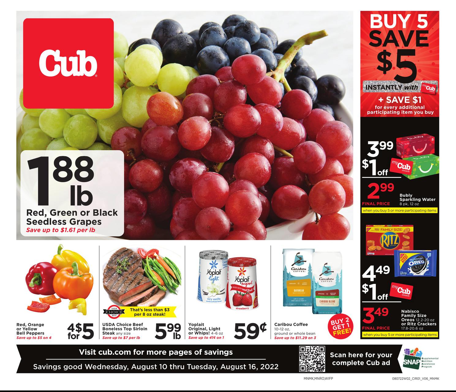 Cub Weekly Ad (8/18/23 - 8/20/23) - OpinionJoy